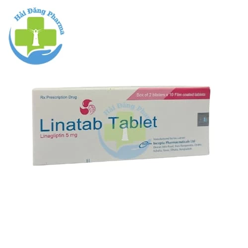 Linatab Tablet - Hộp 2 vỉ x 10 viên